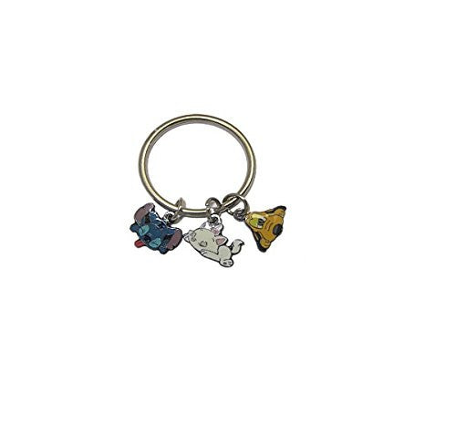 Officially Licensed Disney Key Ring – Silver Moon Bay